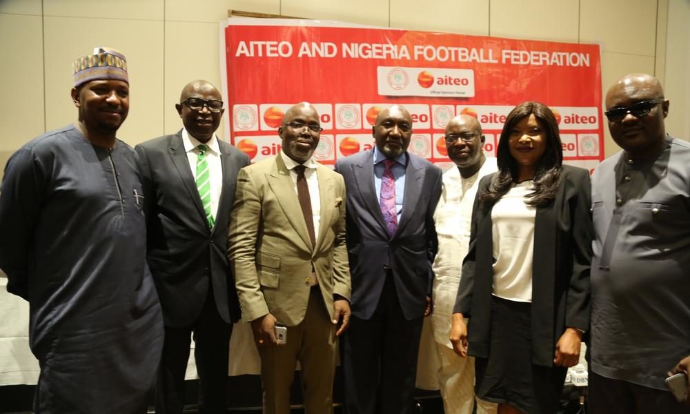 Nigeria Football Federation signs 5 Year Partnership Deal with Aiteo Group worth N2.5billion ...