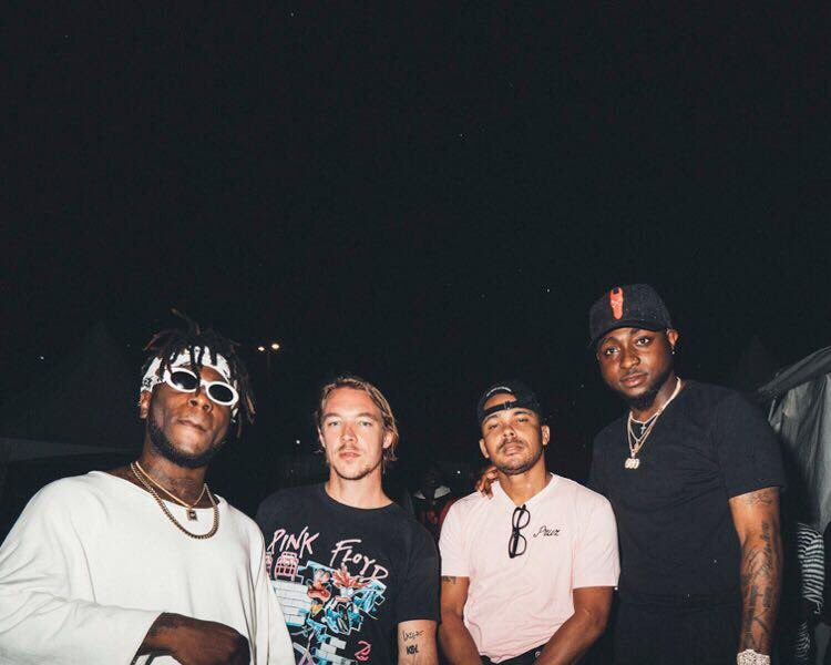 Diplo and Walshy Fire of Major Lazer Party Hard in Lagos | See Photos ...