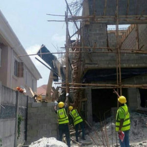 2 Persons Reported Dead after Uncompleted Building Collapsed in Lekki ...