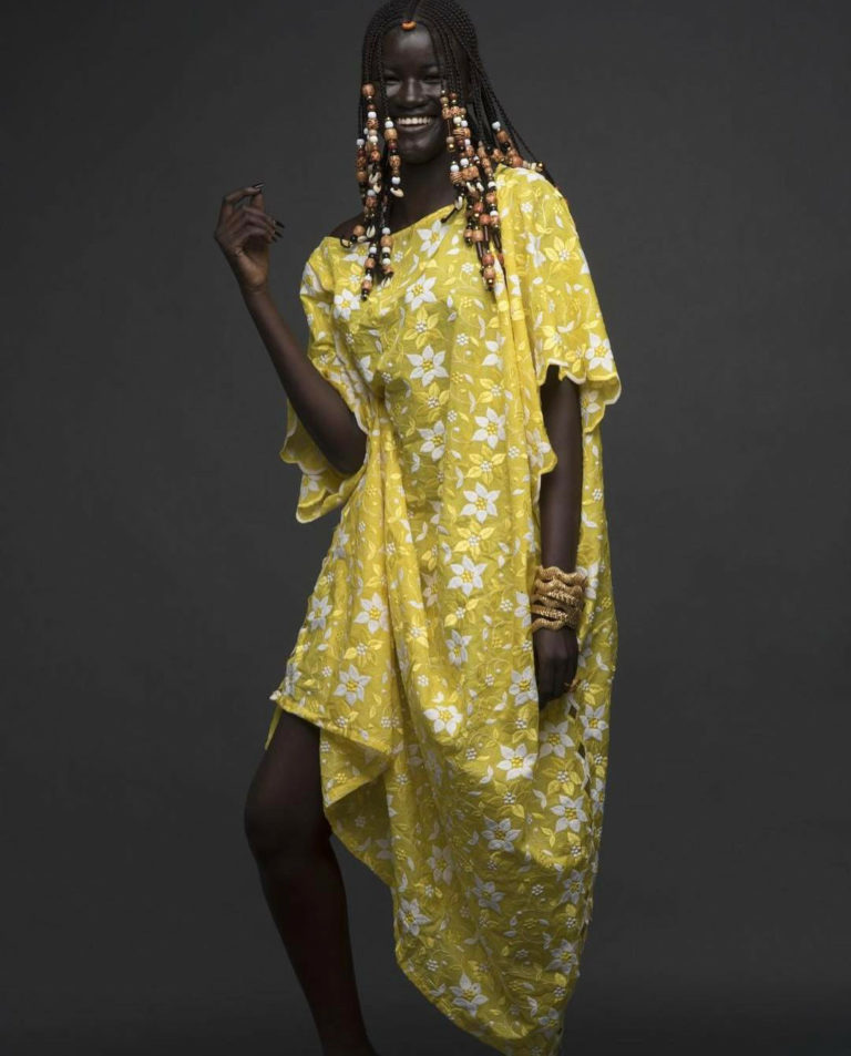 Senegalese Model Khoudia Diop Serves Melanin Goddess Vibes as She ...