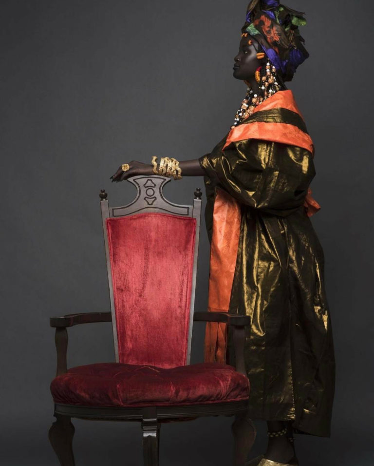 Senegalese Model Khoudia Diop Serves Melanin Goddess Vibes as She ...