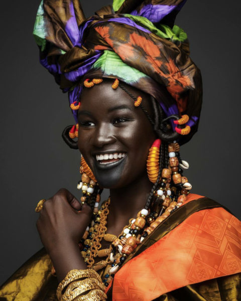 Senegalese Model Khoudia Diop Serves Melanin Goddess Vibes as She ...
