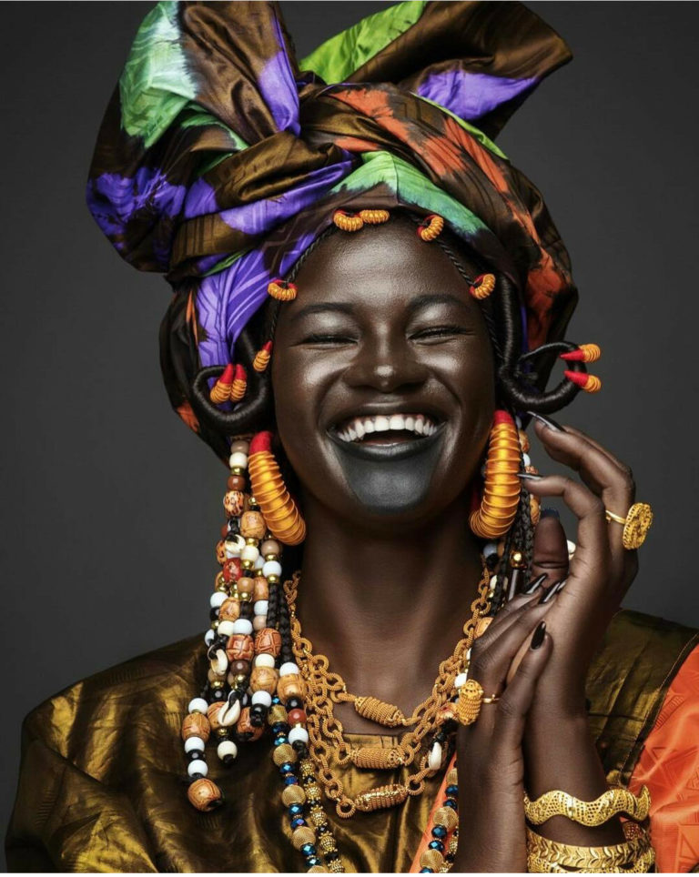Senegalese Model Khoudia Diop Serves Melanin Goddess Vibes as She ...