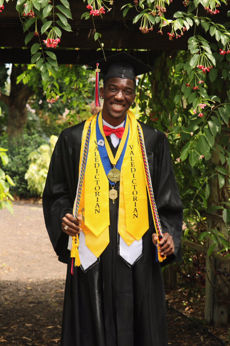 Inspiring! This High School Graduate was Class President, Basketball ...