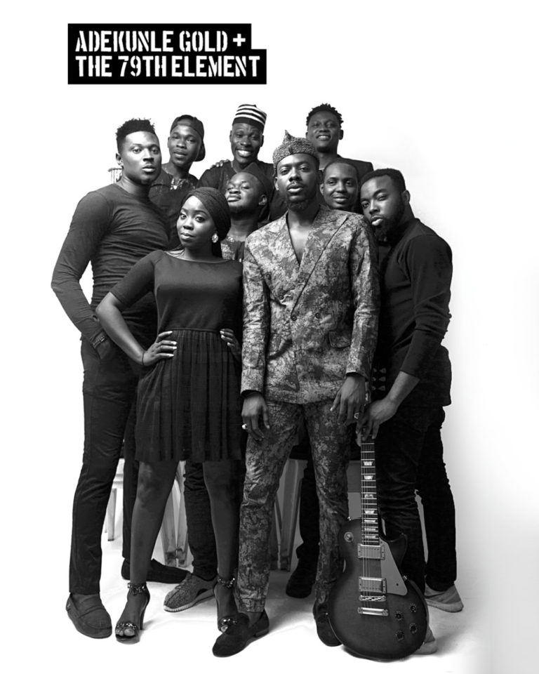Adekunle Gold & The 79th Element! Singer unveils New Band | See Photos ...