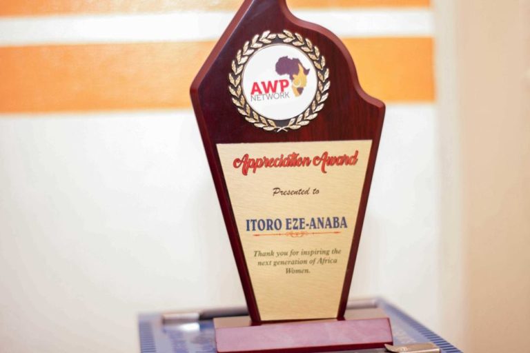 The African Women Power Network honors Itoro Eze-Anaba, the Founder of ...