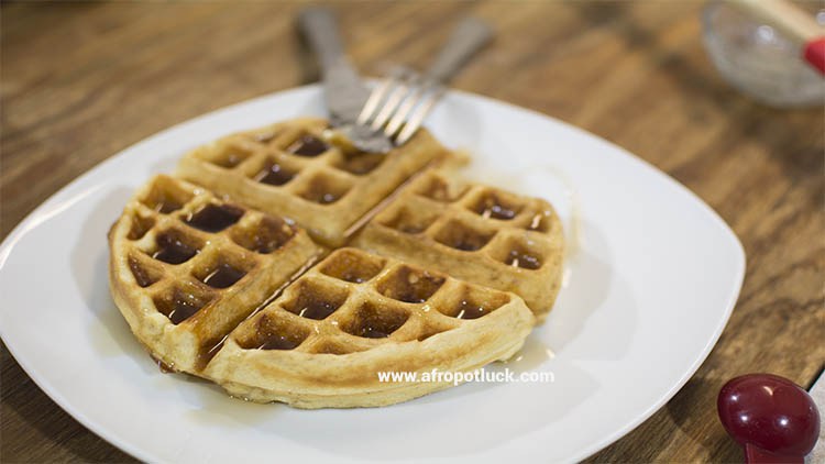 Homemade Waffle Recipe by Afropotluck on BN Cuisine | BellaNaija