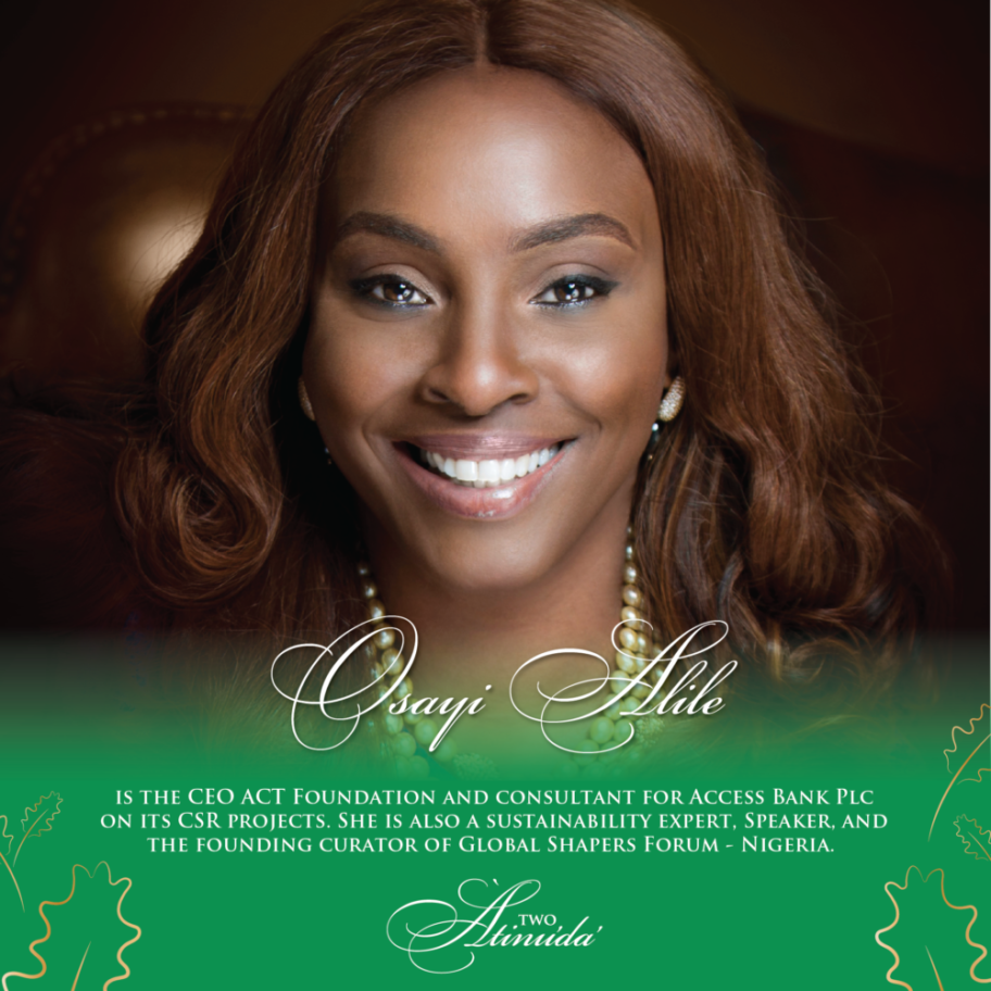 Oaken Event Presents Atinuda 2: Osayi Alile is an Official Speaker ...