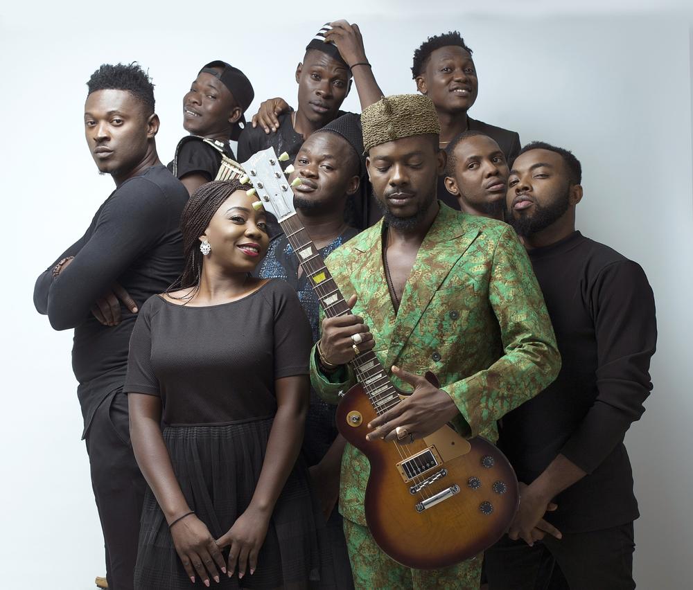 Adekunle Gold & The 79th Element! Singer unveils New Band | See Photos ...