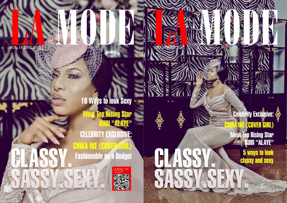 Chika Ike is “Classy, Sassy & Sexy” for the June Issue of La Mode ...