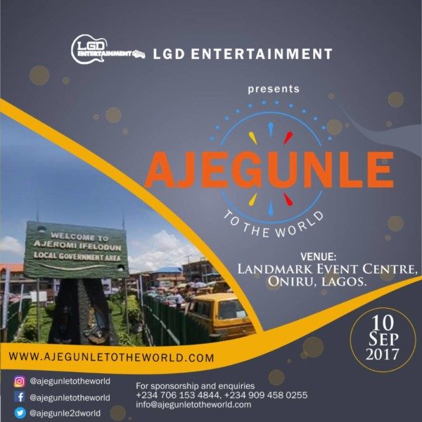 Ajegunle to the World! Be a part of the Showcase of Amazing Talents ...