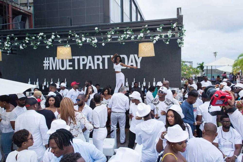 The Moët Day Party Everyone is Talking About! Seyi Shay, Denrele Edun ...
