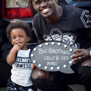 Gideon Yobo & Wife Blessing Welcome Baby Boy | BellaNaija
