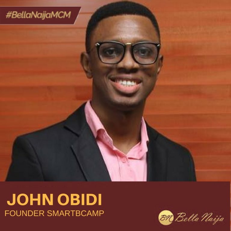 Online Business Coach John Obidi is our #BellaNaijaMCM this Week!