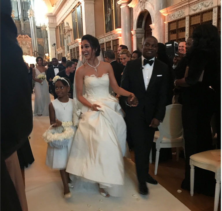 First Look! Naza and Folarin Alakija's Wedding - Robin Thicke performed ...