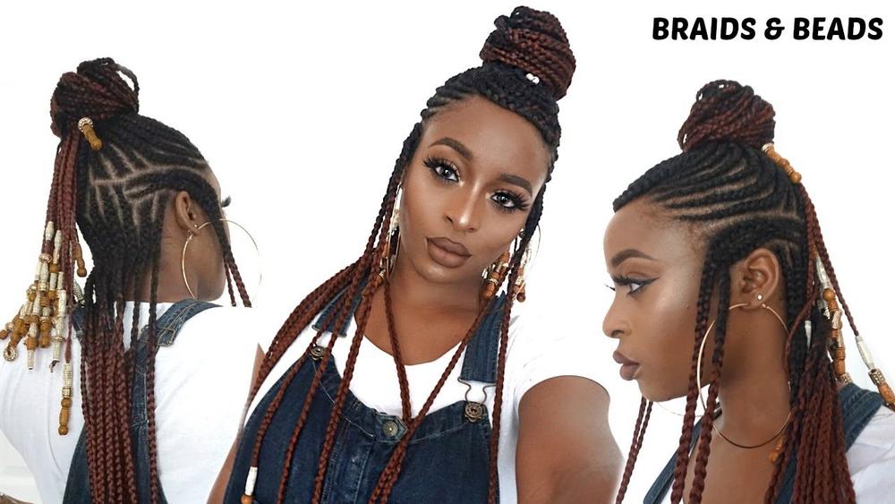 Ronke Raji shares her Summer Ready Braids and Beads Style on BN TV ...
