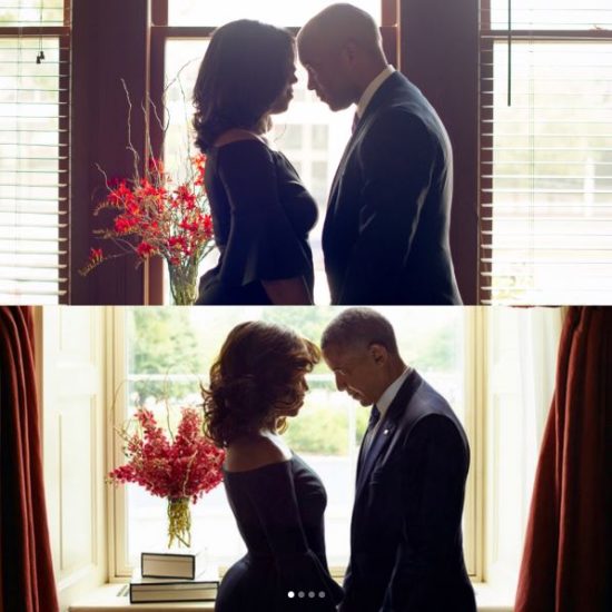 Couple's Engagement Photos Recreate Michelle & Barrack Obama's most ...