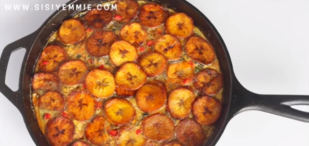 BN Cusine: Sisi Yemmie Shares Delicious Plantain & Fish Frittata Recipe