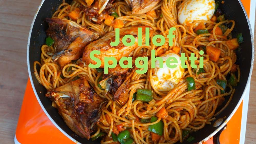 BN Cuisine: Healthy Spaghetti Jollof from NazomsCorner