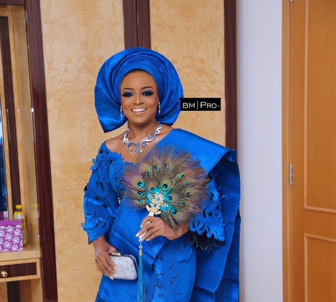 BN Exclusive: Oyin Adenuga's Stunning Looks as she weds Ade Olufeko