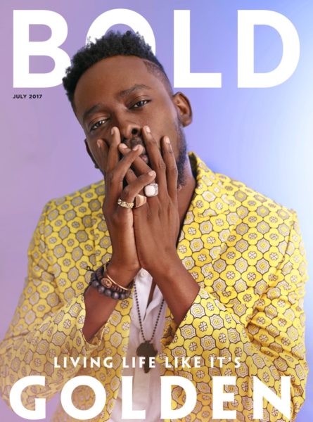 Adekunle Gold shines on the Cover of Bold Africa Magazine | BellaNaija