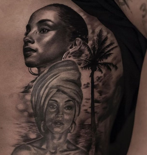 Fan Love! Have you seen Drake's New Tattoo of Lil Wayne? | BellaNaija
