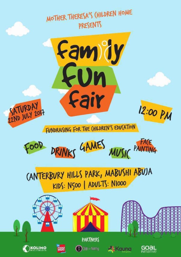 Come for a day filled with games, food & laughter at Mother Theresa's ...