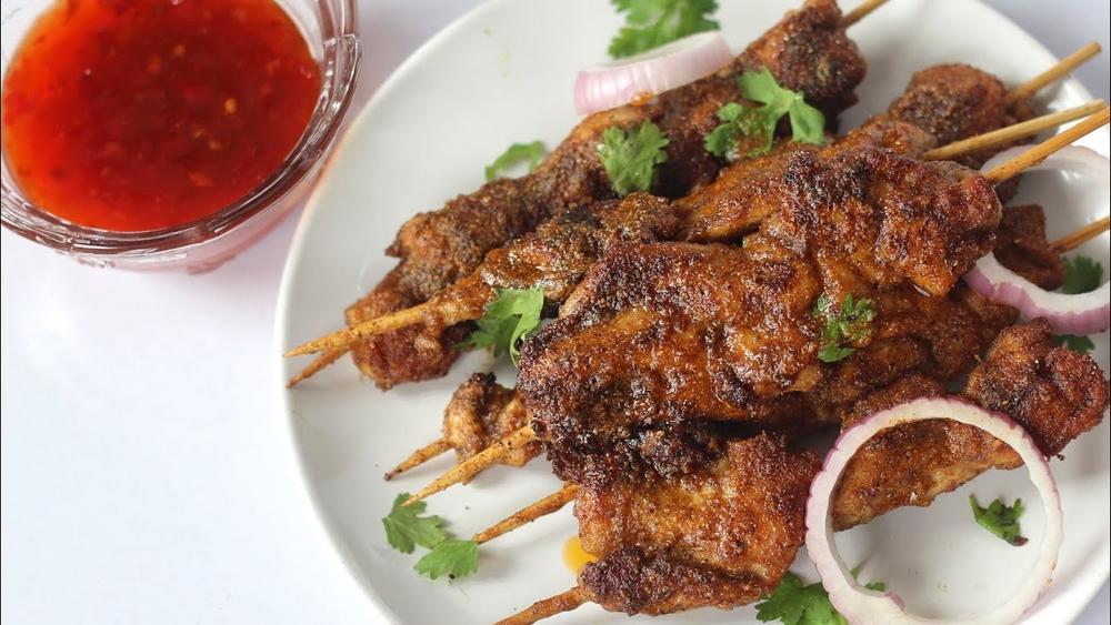 BN Cuisine: Sisi Yemmie's Chicken Suya Skewers Recipe | BellaNaija