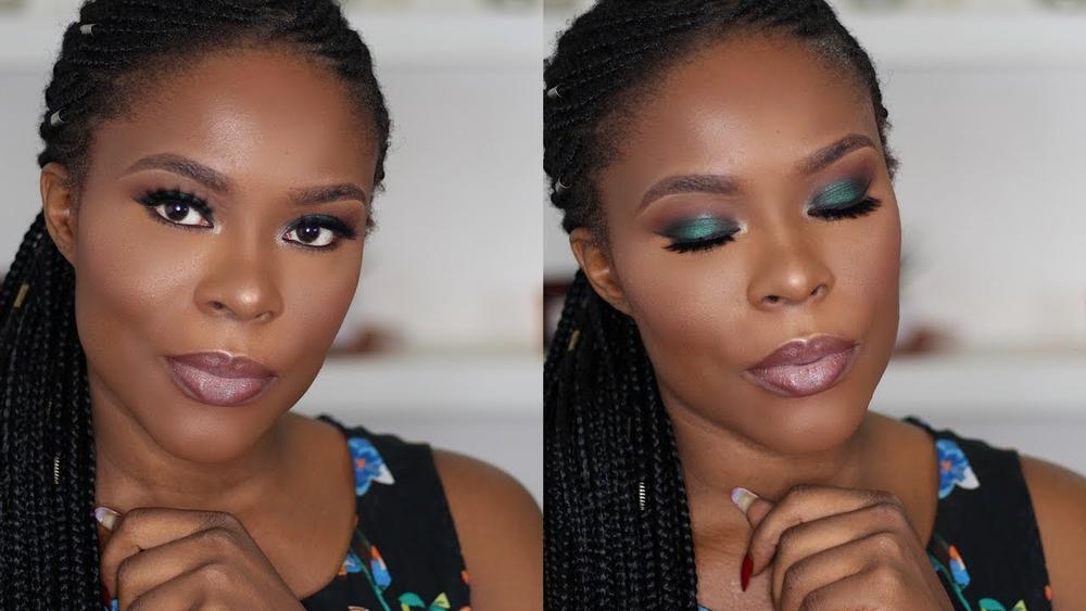 BN Beauty How to wear Green Eyeshadow By Yray Ideh Watch Tutorial