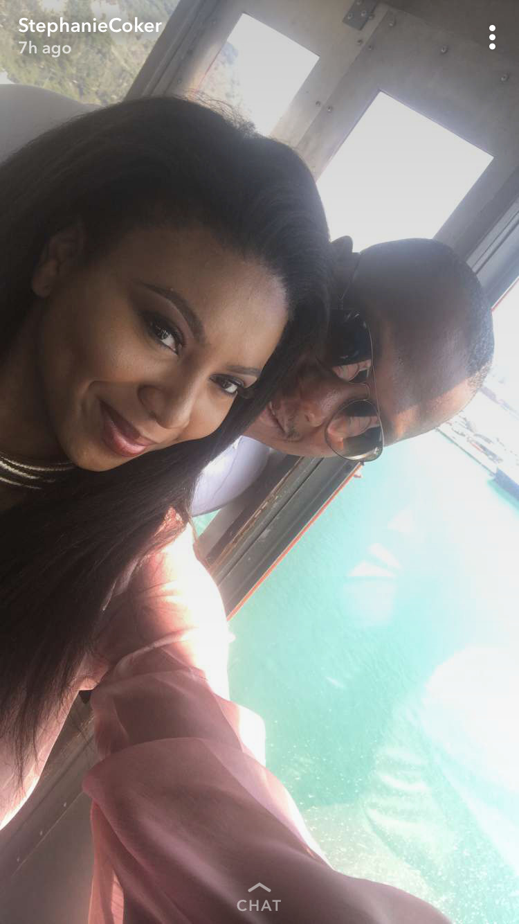 Love is in the Barcelona Air for Stephanie Coker & Hubby Olumide ...