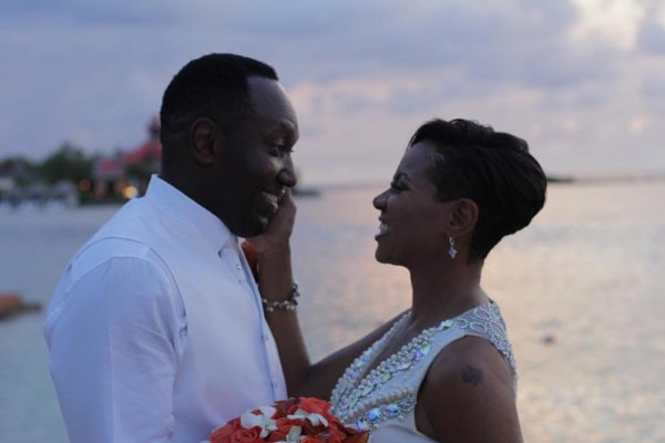 MC Lyte's Romantic beach Wedding in Montego Bay