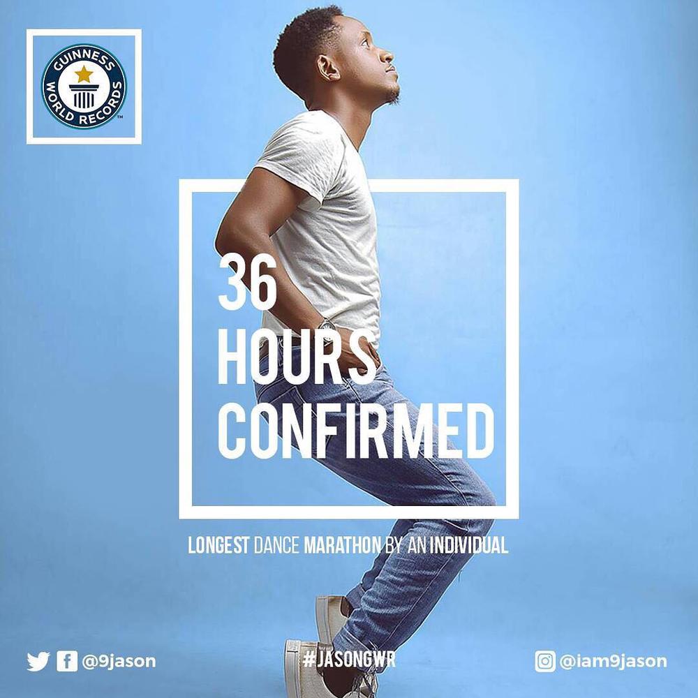 Nigerian Jason to Break Guinness World Record, Dances for 8days