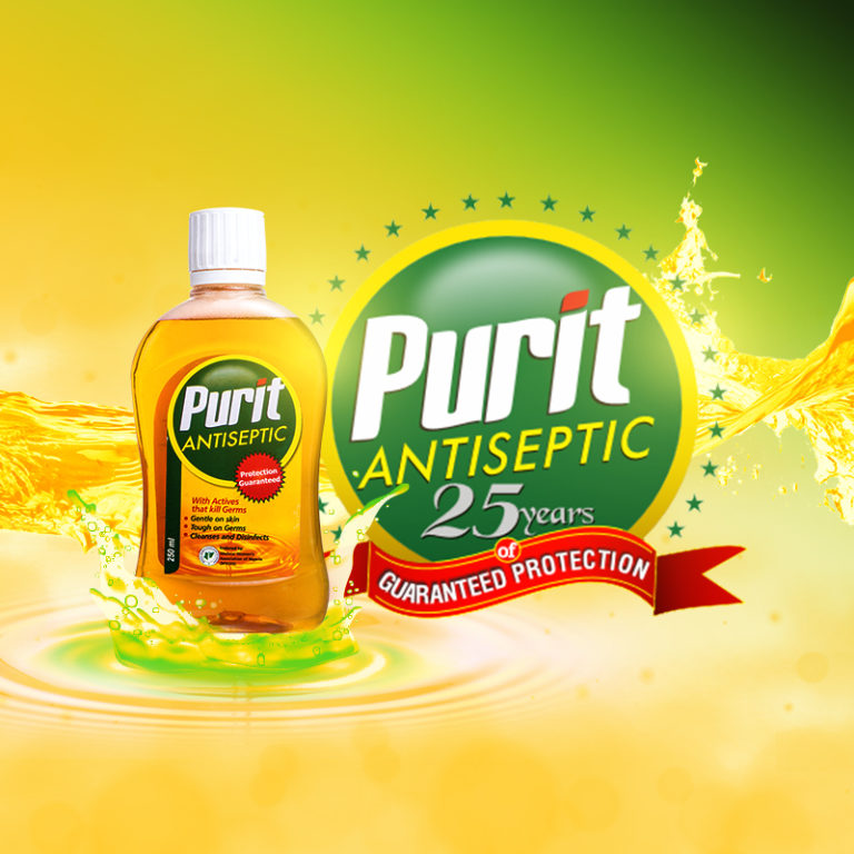 Purit Antiseptic celebrates 25 Years of Guaranteed Protection with Lots ...