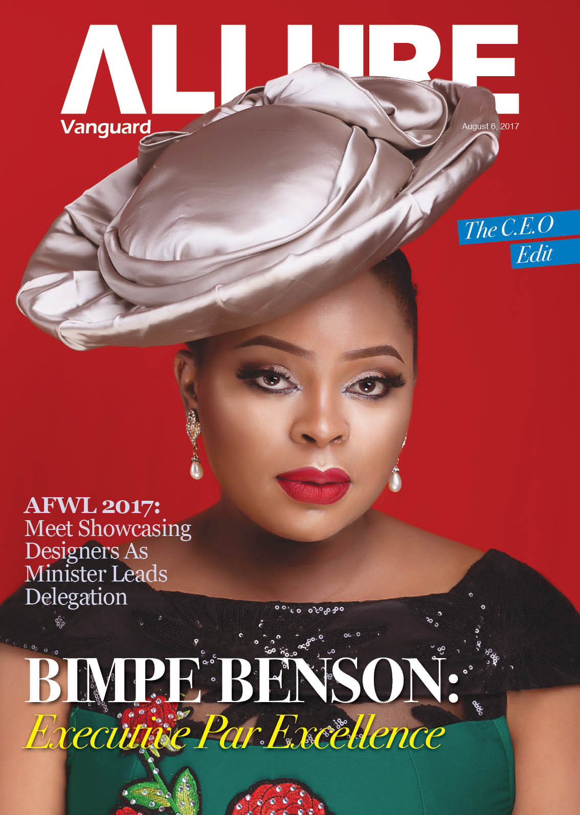 Bimpe Benson covers Vanguard Allure Magazine's CEO Issue | BellaNaija