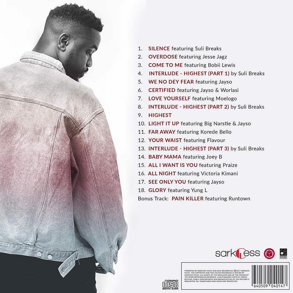 Highest! Sarkodie unveils Cover and Tracklist for 4th Studio Album ...