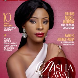 Nollywood actress Aisha Lawal covers Waves Magazine's August Edition ...