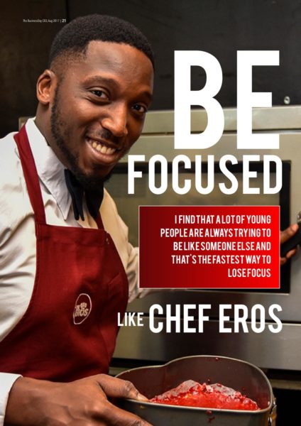 Chef Eros covers Business Day's "The CEO" Magazine's Latest Issue ...