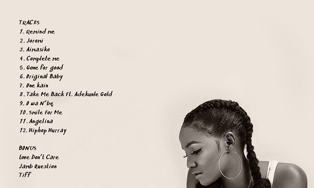 #SimisolaTheAlbum: Simi unveils Official Tracklist | BellaNaija
