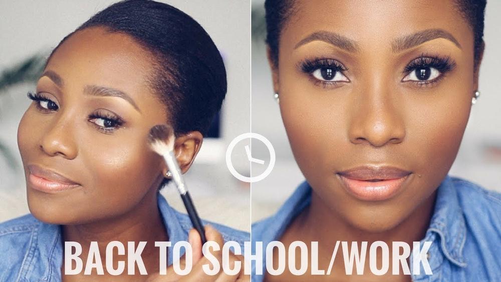 BN Beauty: Dimma Umeh shares 15-Minute Work/School Makeup Routine | BellaNaija