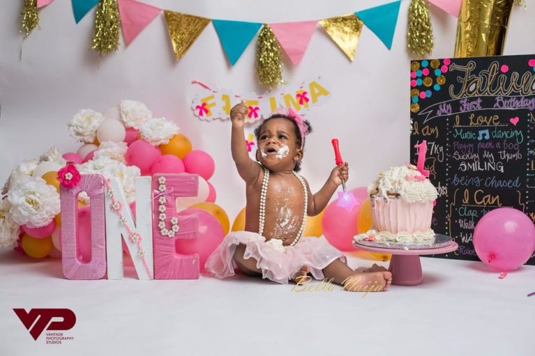 Baby Fatima 1st Birthday Shoot with Vantage Photography
