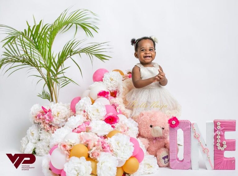 Baby Fatima 1st Birthday Shoot with Vantage Photography