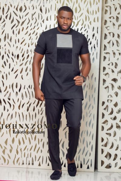 Emmanuel Ikubese features in Johnxzomo Lookbook "Rebirth"
