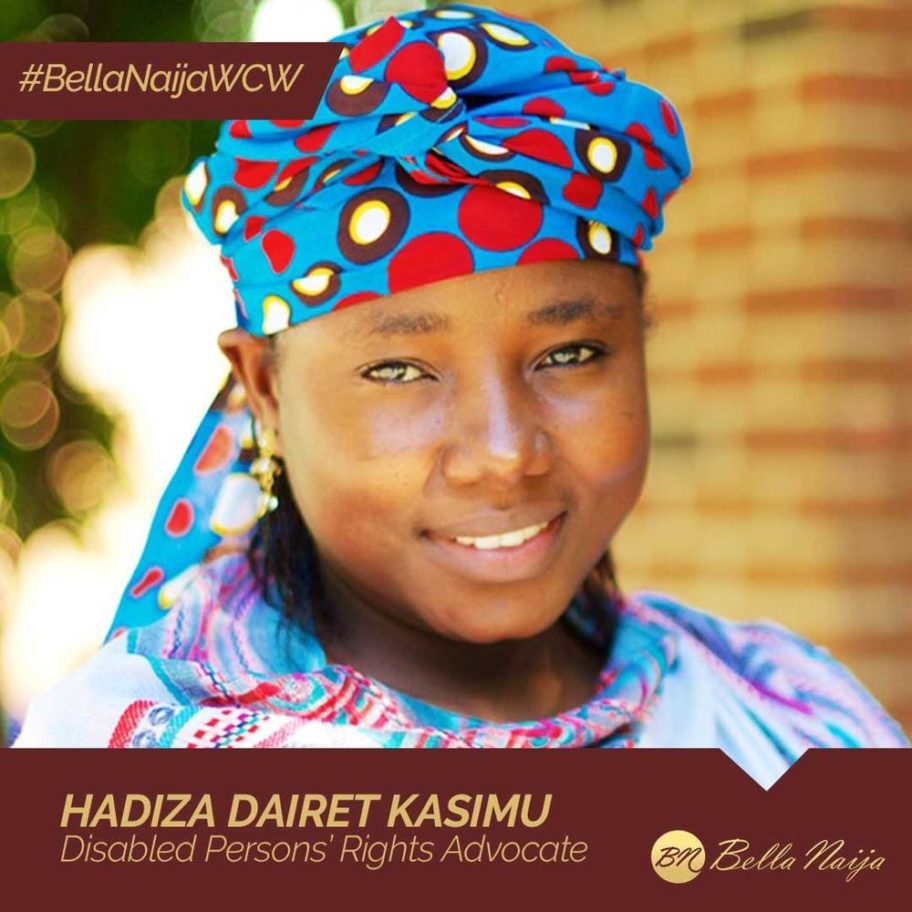 #BellaNaijaWCW Hadiza Dairet Kasimu is advocating for Rights of Persons ...