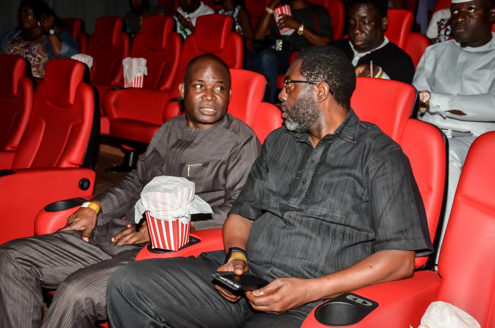 Rita Dominic, Judith Audu, Femi Fani-Kayode attend the Premiere of ...