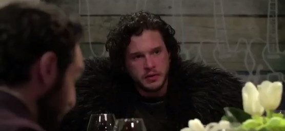Watch this Hilarious Skit of Jon Snow at Dinner | BellaNaija