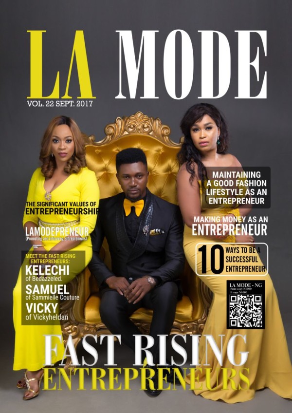 La Mode Magazine's September Issue is for Rising Entrepreneurs Kelechi ...
