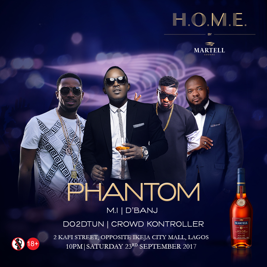 Come party Exclusively with Martell brand ambassador M.I as he hosts D ...