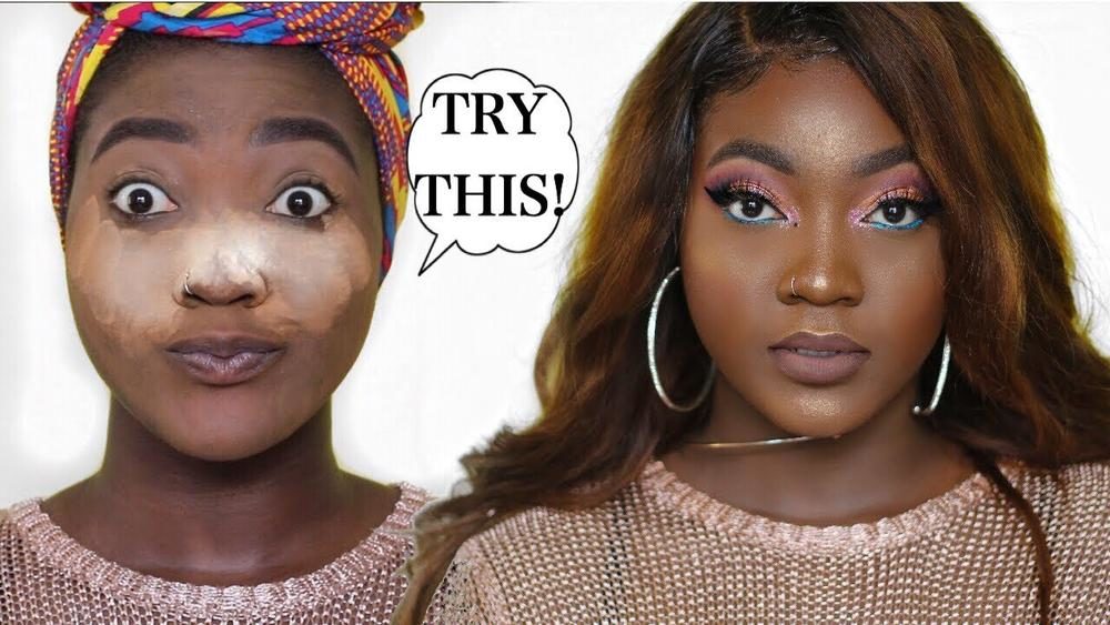 Watch Uwani Aliyu's Powder before Foundation Routine on BN Beauty
