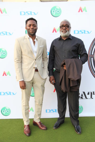 Olu Jacobs, Iretiola Doyle, Ebuka Obi-Uchendu & Fans attend the ...