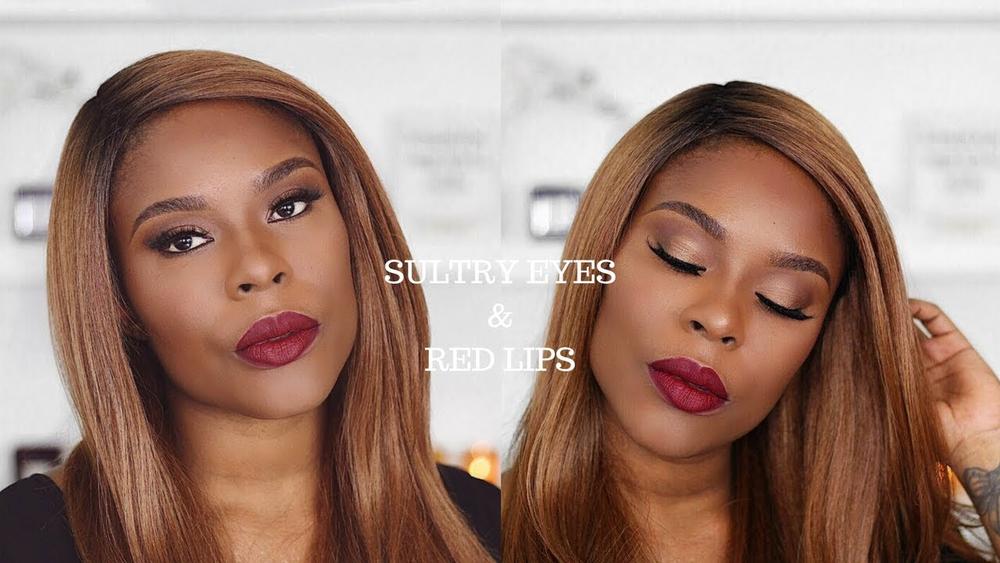 Red Lip Makeup Tutorial For Brown Eyes | Saubhaya Makeup